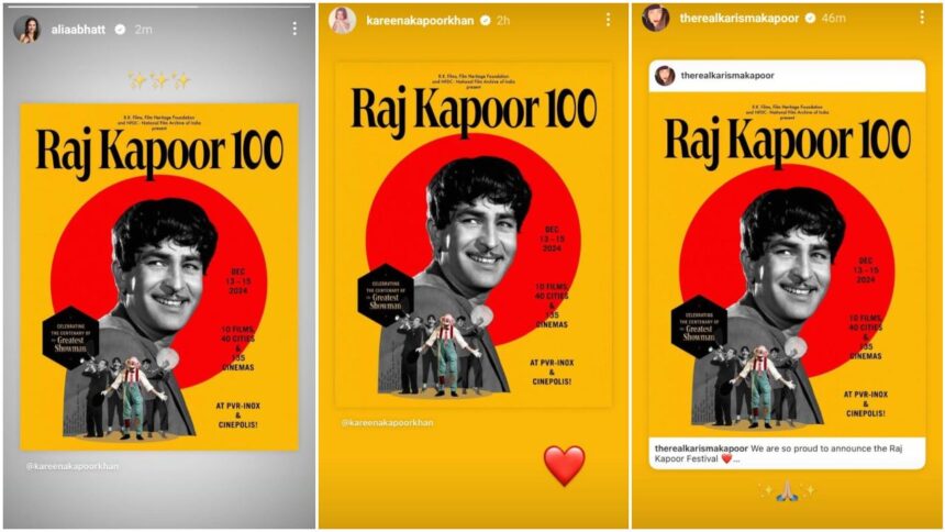Raj Kapoor's Birth Centenary: A Nationwide Celebration of the 'Showman ...