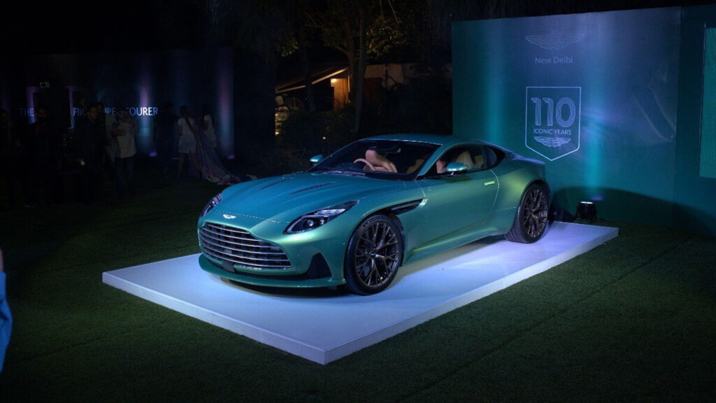 Aston Martin's V12 Symphony Arrives in India: The DB12 Roars Onto Our ...