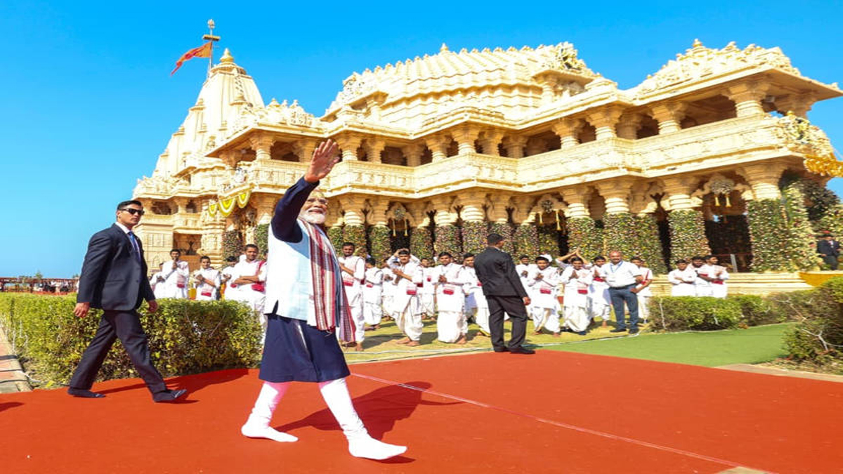 PM Modi: Forces Opposed to Somnath Still Active