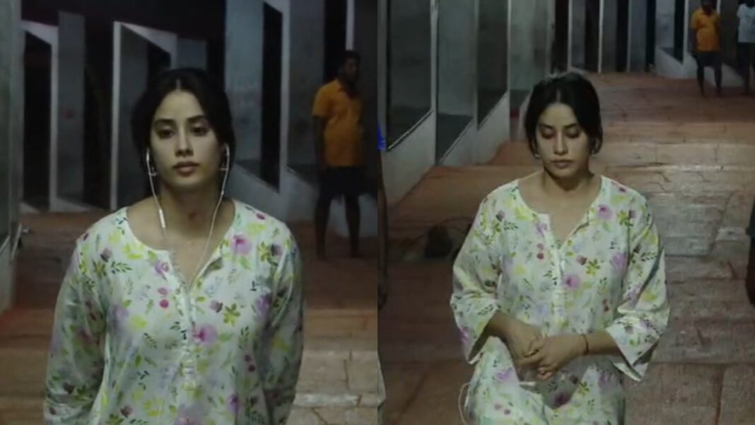 Janhvi Kapoor Climbs 3,550 Alipiri Steps to Seek Blessings for ‘Peddi’
